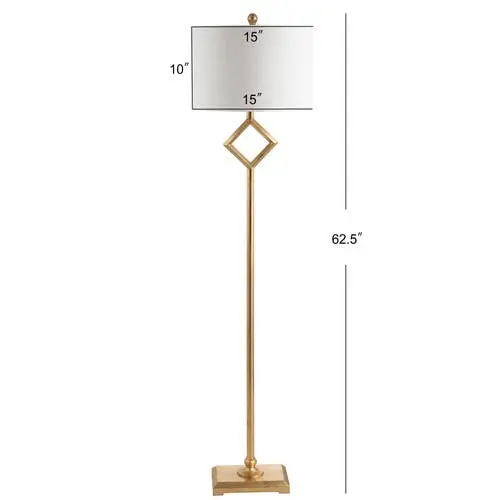 JONATHAN Y Juno Metal Led Floor Lamp