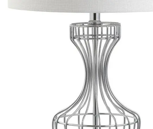 JONATHAN Y Honore Metal Wire Frame Led Table Lamp