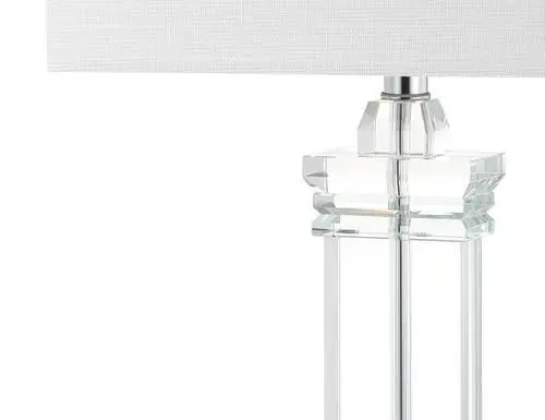 JONATHAN Y Ophelia Crystal Led Table Lamp