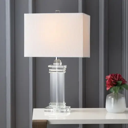 JONATHAN Y Ophelia Crystal Led Table Lamp - Clear