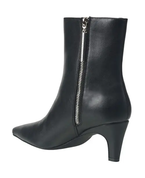 French Connection Alex Kitten Heel Bootie - Black