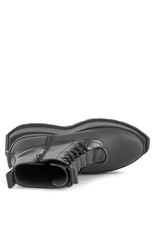 United Nude Roko Patrol Platform Boots - Black