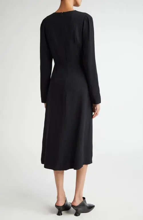dries van noten sequin dress Dries Van Noten NWD Dalmo Neck Tie Sequin Maxi Dress Size Medium in Blush  Silk
