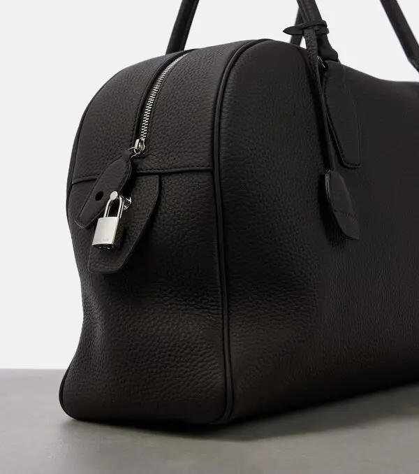 THE ROW India 15.75" Leather Tote Bag