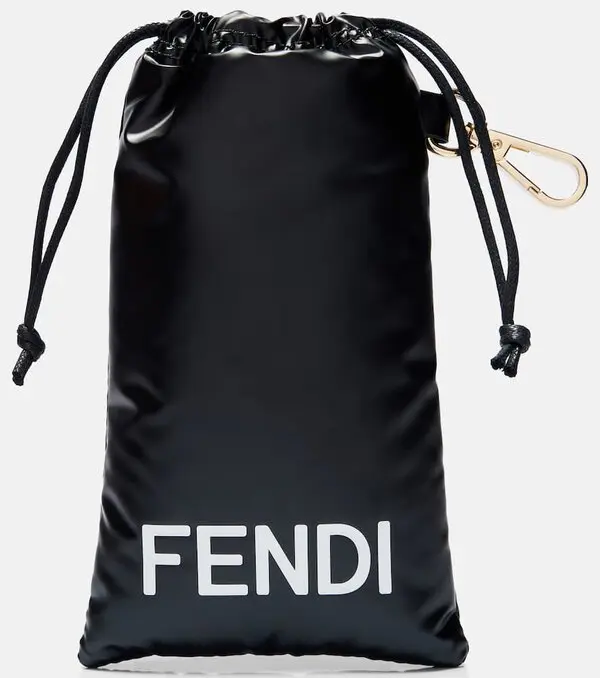 Fendi Crystal Oval Sunglasses - Purple