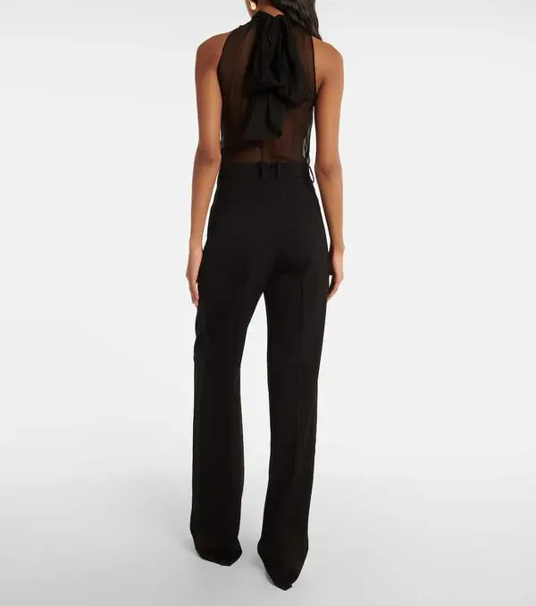 Saint Laurent Wool Tuxedo Pants
