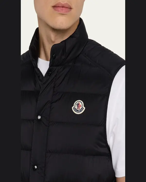 Moncler Barthe Down Vest - Black