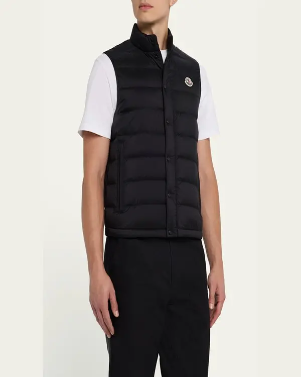 Moncler Barthe Down Vest - Black