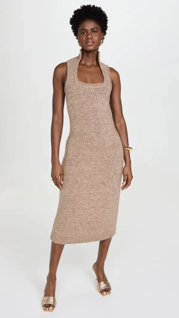 Cult Gaia Casey Knit Dress In Beach Melange - 75% Off | Editorialist