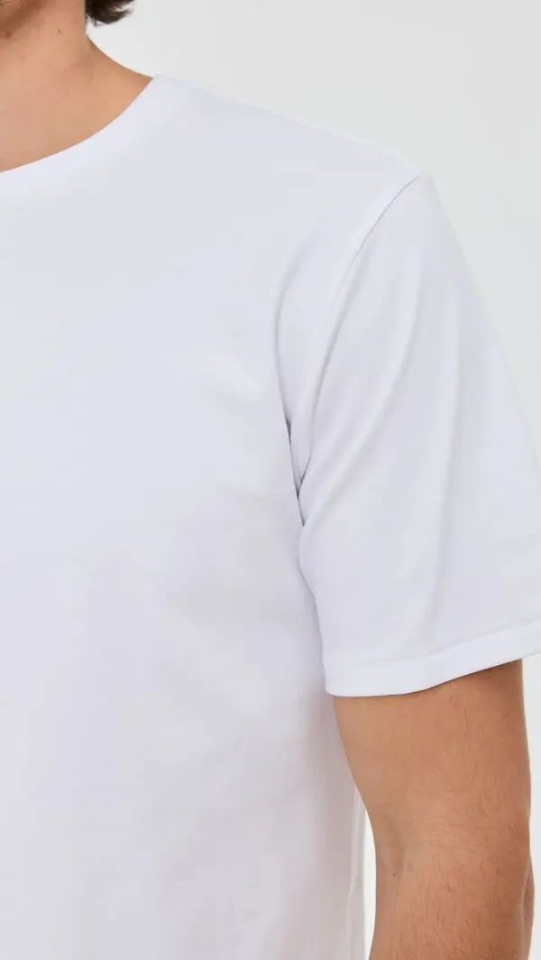 Rag & Bone Pima Interlock Tee - White