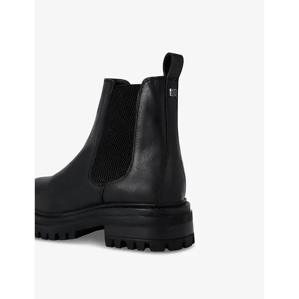 Kurt Geiger Leather Chelsea Boots With Pull-tab