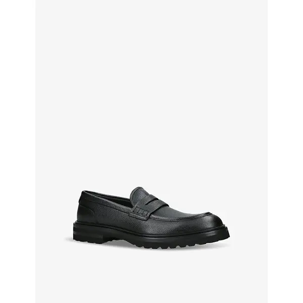Dolce & Gabbana Closed-toe Grain Leather Loafer