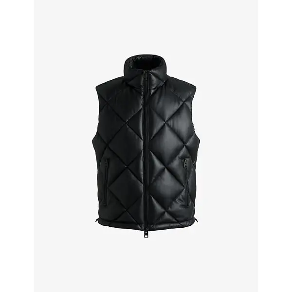 Hugo Funnel-neck Quilted Shell Gilet
