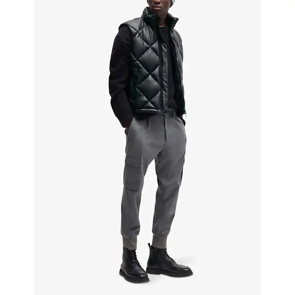 Hugo Funnel-neck Quilted Shell Gilet