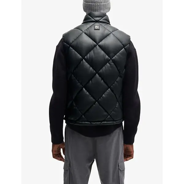 Hugo Funnel-neck Quilted Shell Gilet