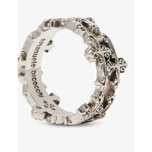 Emanuele Bicocchi Cross Sterling Ring