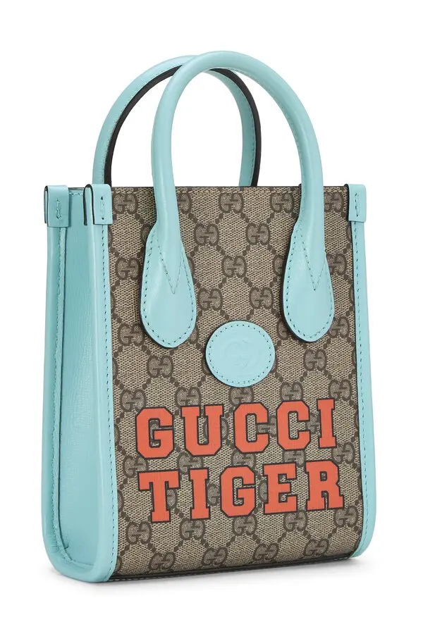 Gucci Gg Supreme Interlocking Gg Tote