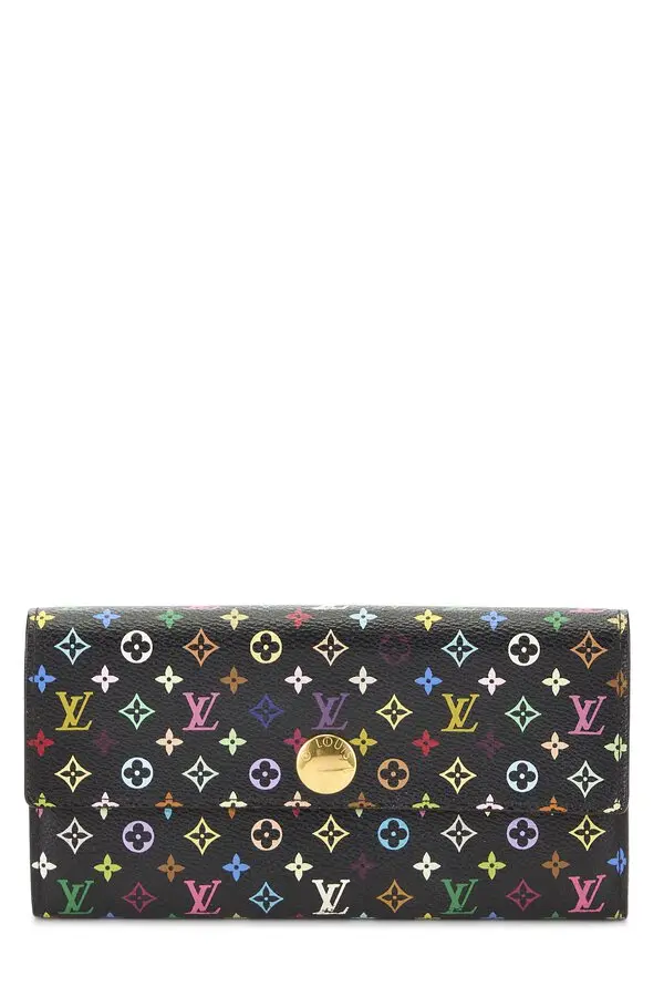 LOUIS VUITTON Takashi Murakami X Monogram Multicolore Sarah - Black