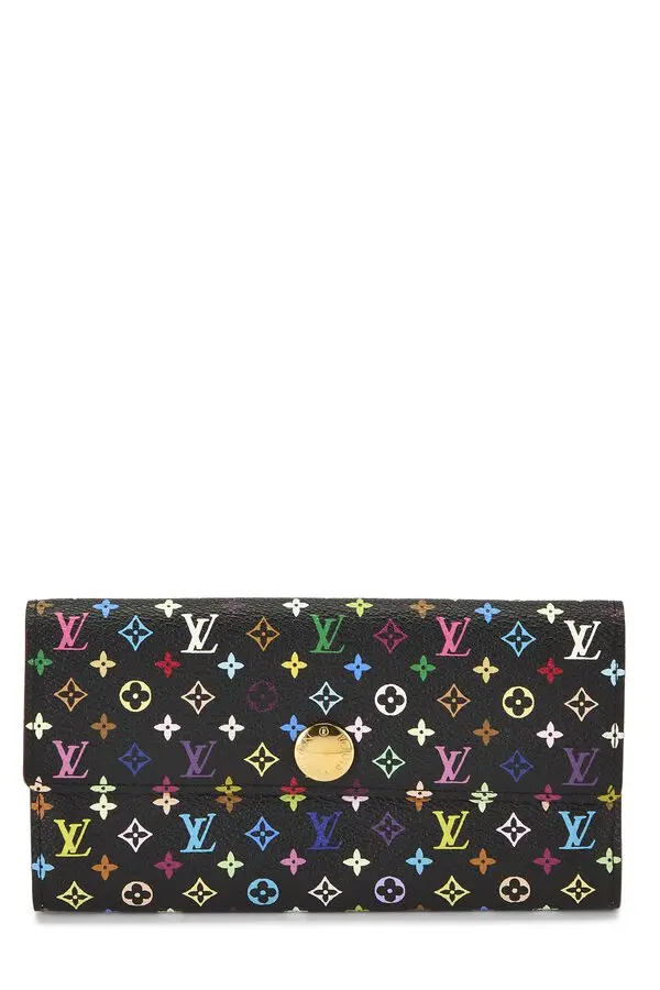 LOUIS VUITTON Takashi Murakami X Monogram Multicolore Sarah - Black