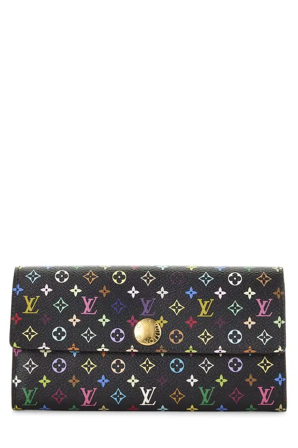 LOUIS VUITTON Takashi Murakami X Monogram Multicolore Sarah - Black