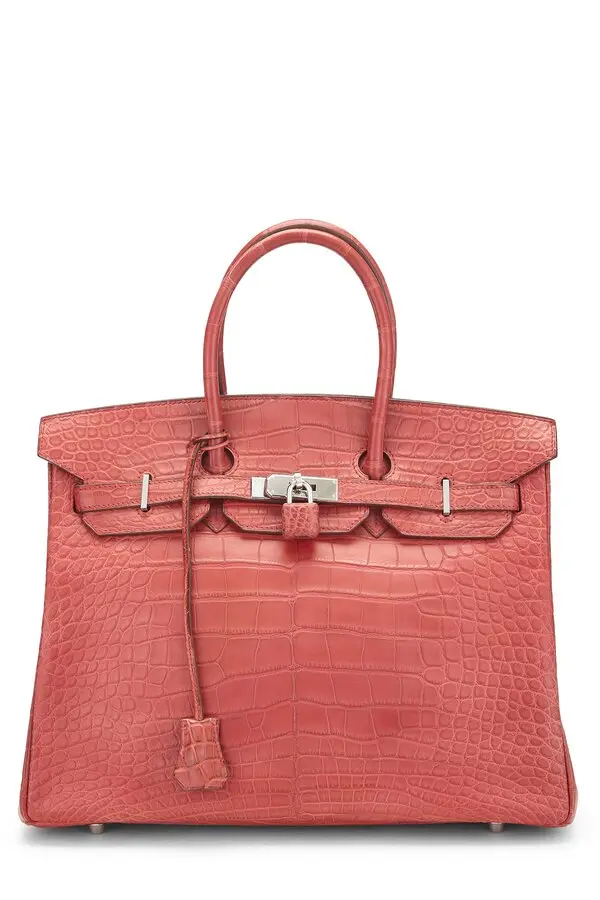 Hermès - Hermès Matte Alligator Birkin 35