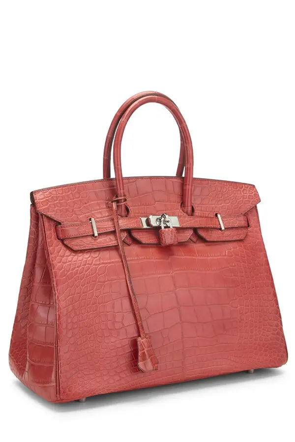 Hermès - Hermès Matte Alligator Birkin 35