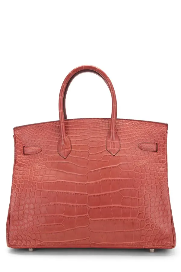 Hermès - Hermès Matte Alligator Birkin 35