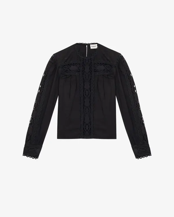 MARANT ETOILE Valmira Blouse - Black