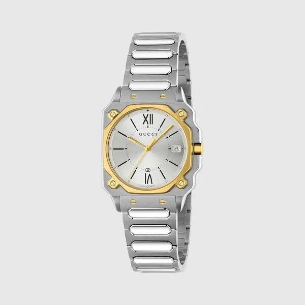 Gucci G-flat 30mm Watch - Steel