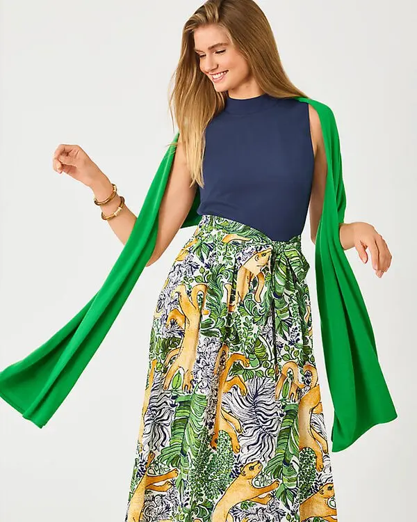 Lilly Pulitzer® Wrap Sweater - Green