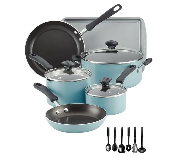 FARBERWARE Cookstart Diamondmax Nonstick 15pc C Ookware Set - One-color