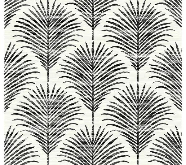 NEXTWALL Grassland Palm Peel And Stick Wallpape R - One-color