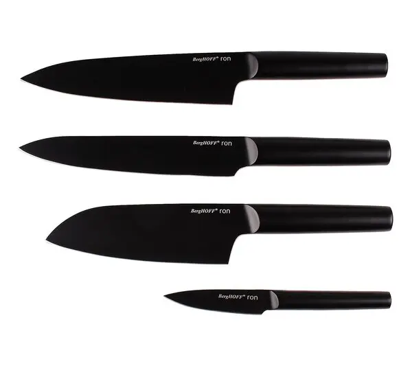 BERGHOFF Ron Stainless Steel 4pc Knife Set