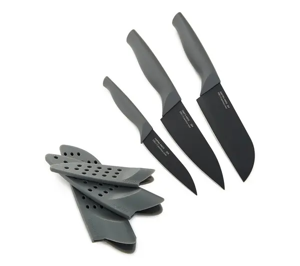 BERGHOFF Dina Vector Nonstick Stainless Steel 6pc Knife Set