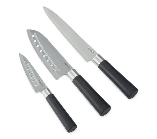 BERGHOFF Dina Codon Stainless Steel 3-piece Kni Fe Set - Silver