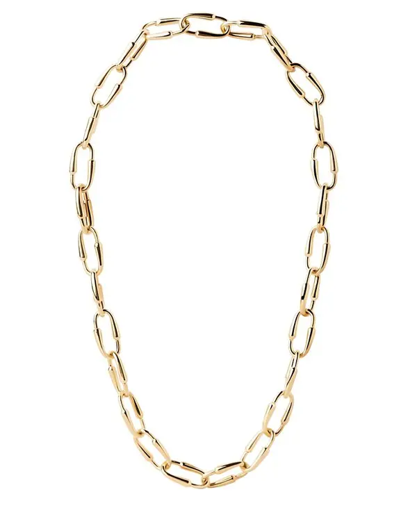 PDPAOLA Loop Chain Necklace - Gold
