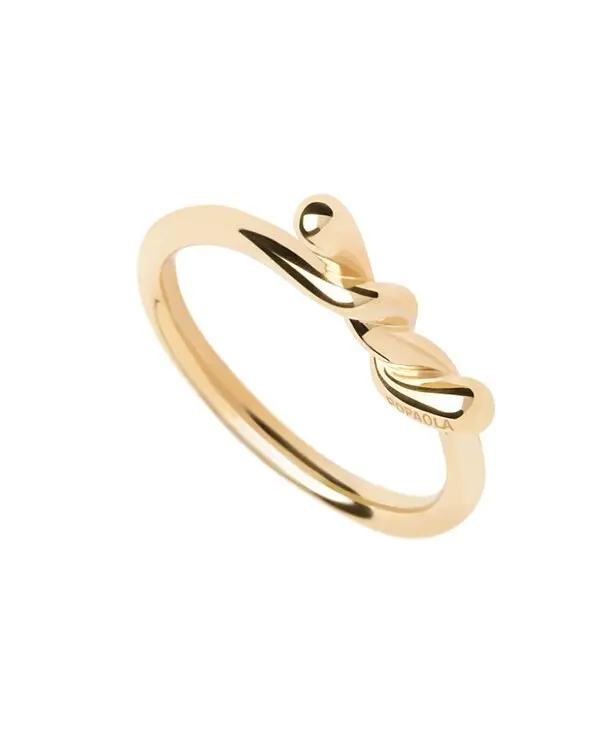 PDPAOLA Twist Ring - Gold