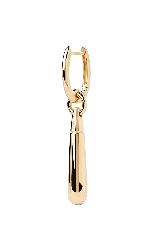 PDPAOLA Large Jupiter Single Hoop Earring - Gold
