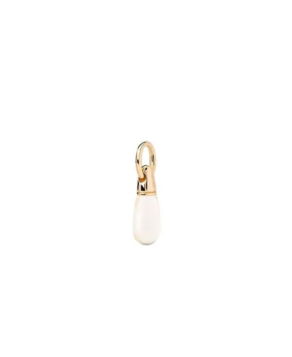 PDPAOLA Rock Crystal Drop Pendant - Clear Quartz
