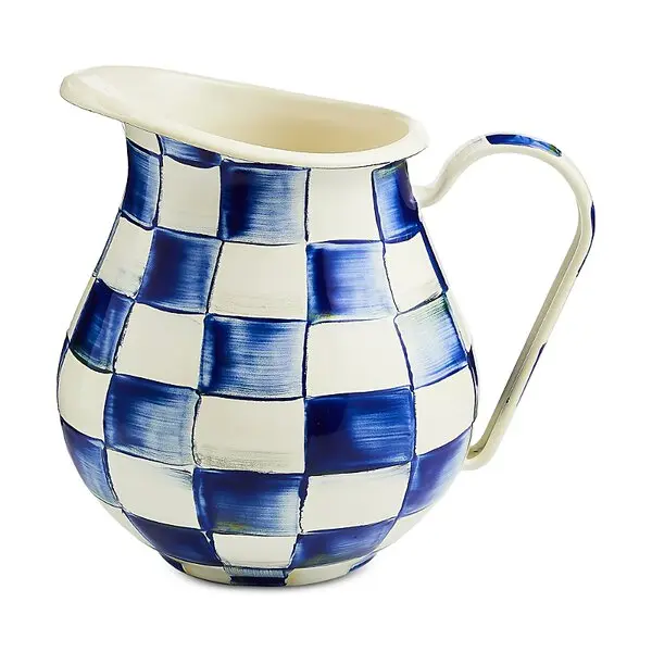 MACKENZIE-CHILDS Royal Check Pitcher - No Color