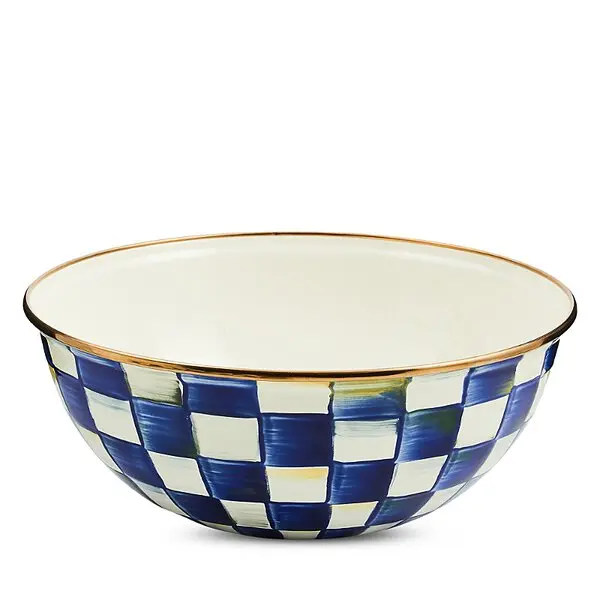 MACKENZIE-CHILDS Royal Check Medium Everyday Bowl - No Color