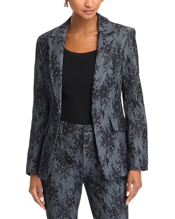 Cinq À Sept Sallie Bonded Lace Blazer