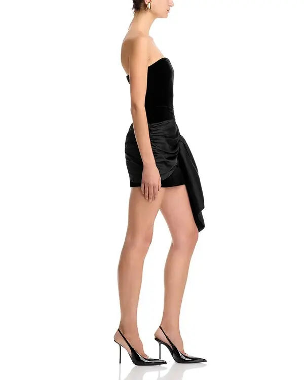 Ronny Kobo Seb Sash Mini Dress