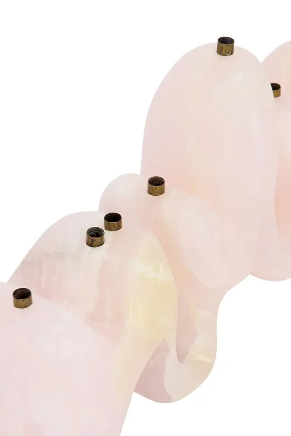 HANNAH POLSKIN Limited Edition Menorah In Rose