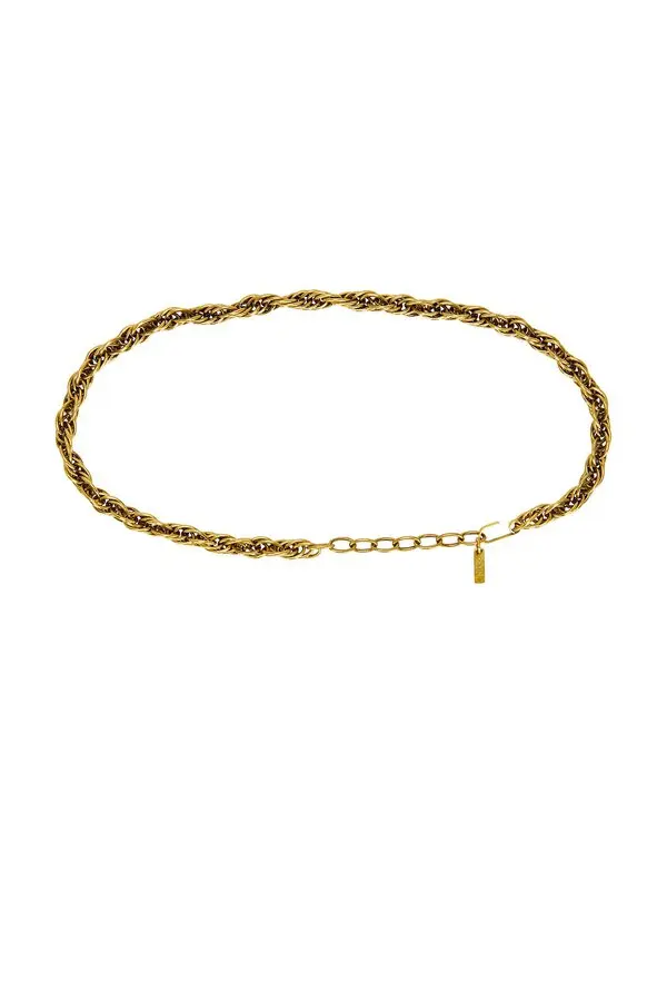 Saint Laurent Chain Belt - Light Bronze Free