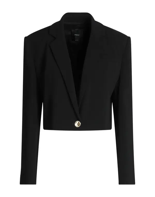 Pinko Single-breasted Blazer - Black