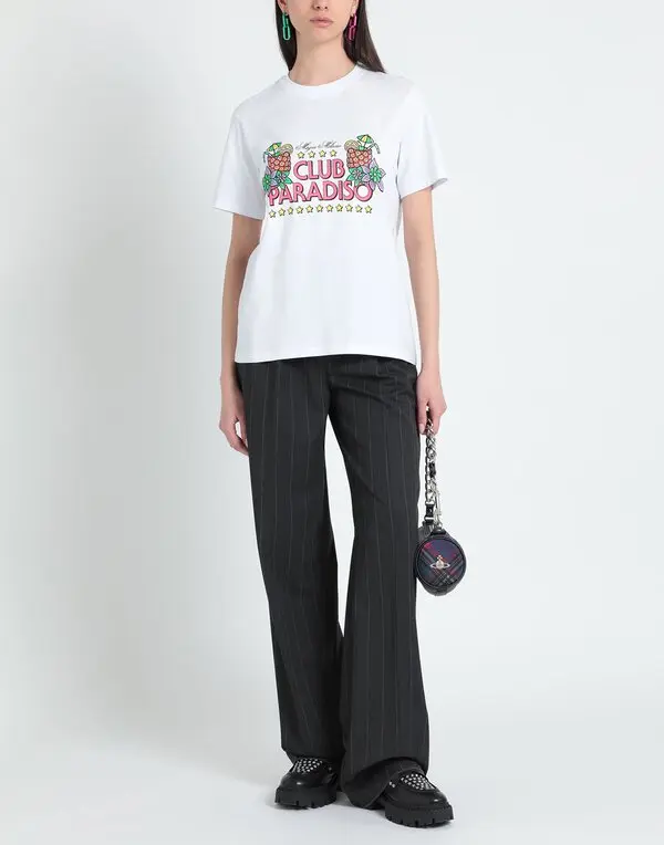 MSGM Printed T-shirt - White