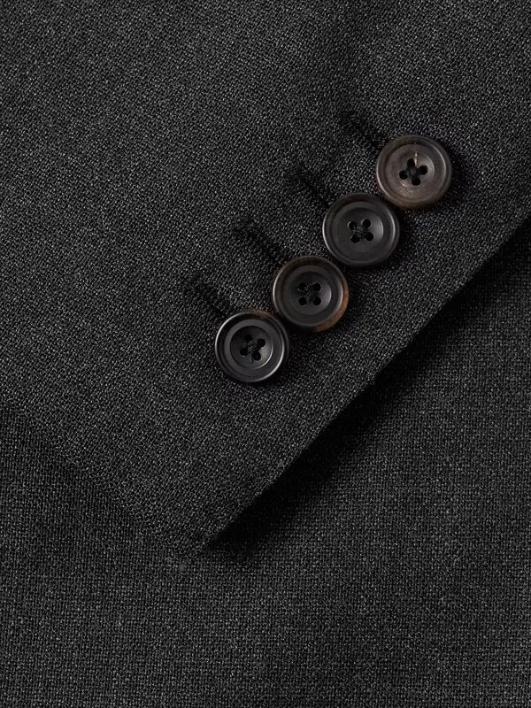 Thom Sweeney Slim-fit Double-breasted Wool Blazer