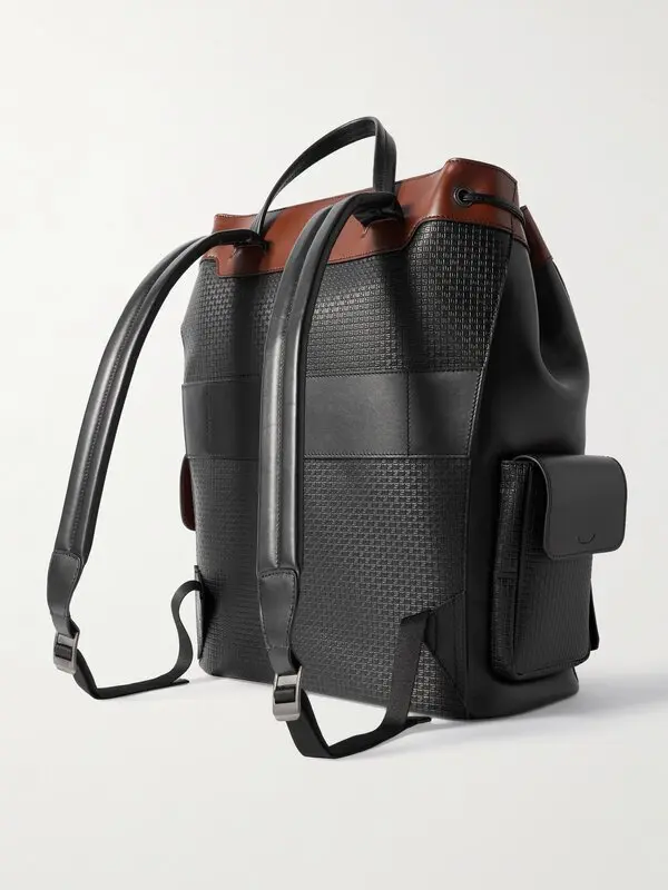 SERAPIAN バックパック BLACK (定価147,000円) Backpack in stepan black eclipse black