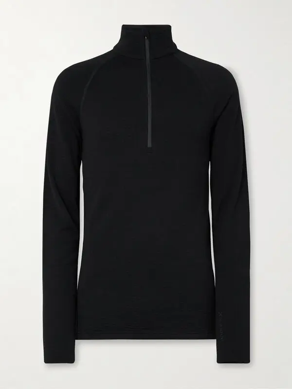 HOUDINI SPORTSWEAR Desoli Solid Merino™ Half-zip Ski Base Layer - Black